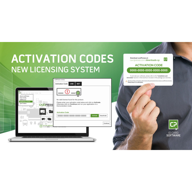 Logiciel pour création de cartes et badges CARDPRESSO XXS