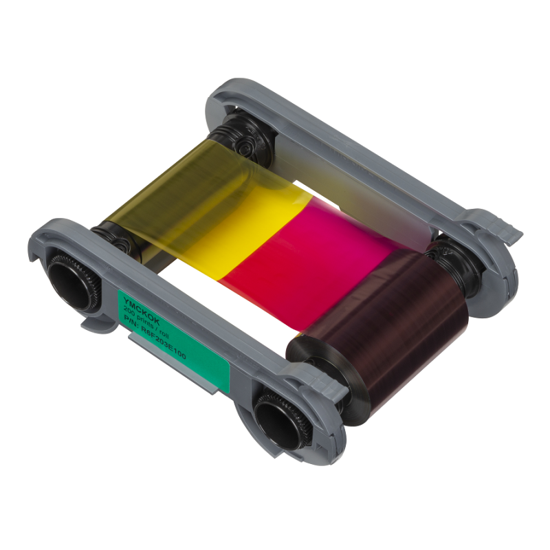 Ruban Duplex YMCKO-K pour l'imprimante Evolis Primacy 2 - 200 cartes