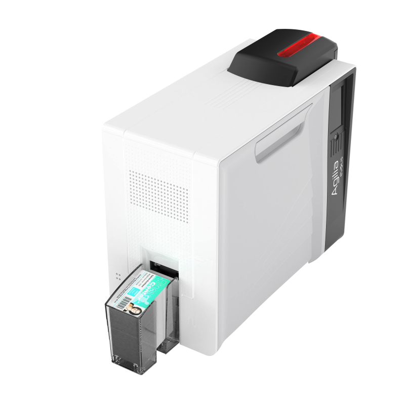 Imprimante Evolis Agilia Duplex, USB/Ethernet, Contact/Contactless/Mag ISO
