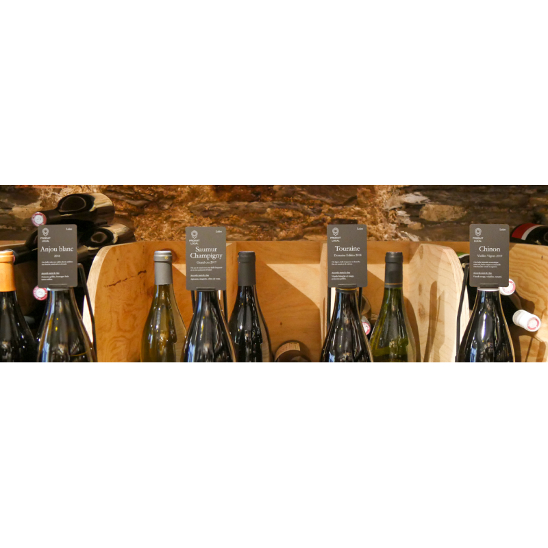 AC000020 - Support Etiquette de Prix - BOUTEILLES