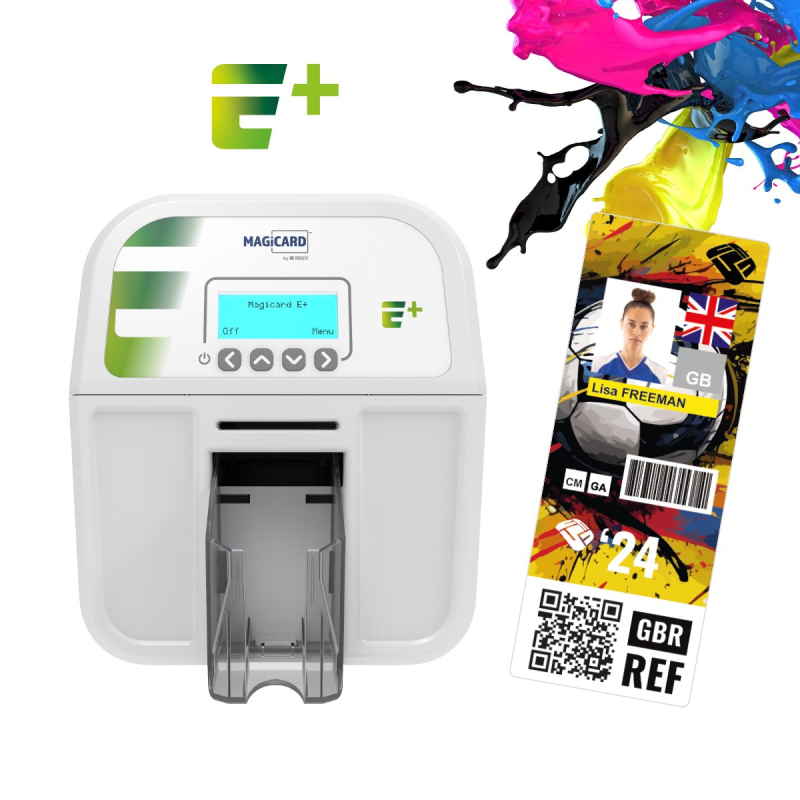 Imprimante grand format Magicard E+ Duo, encodeur Smart SLE, USB/Ethernet