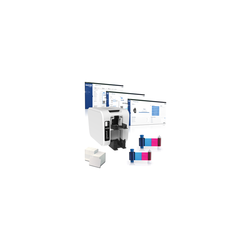 Starter Pack - Magicard Pronto 100 Simplex USB/Ethernet